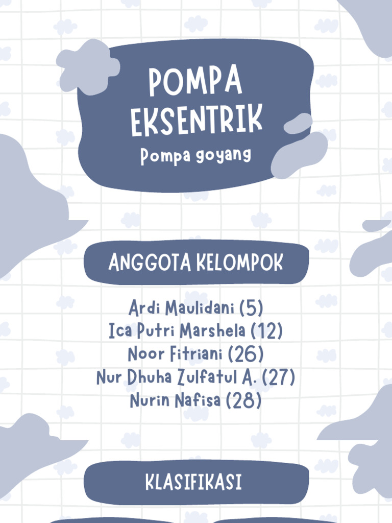 Pompa Eksentrik (Pompa Goyang) - 20240912 - 080624 - 0000 | PDF
