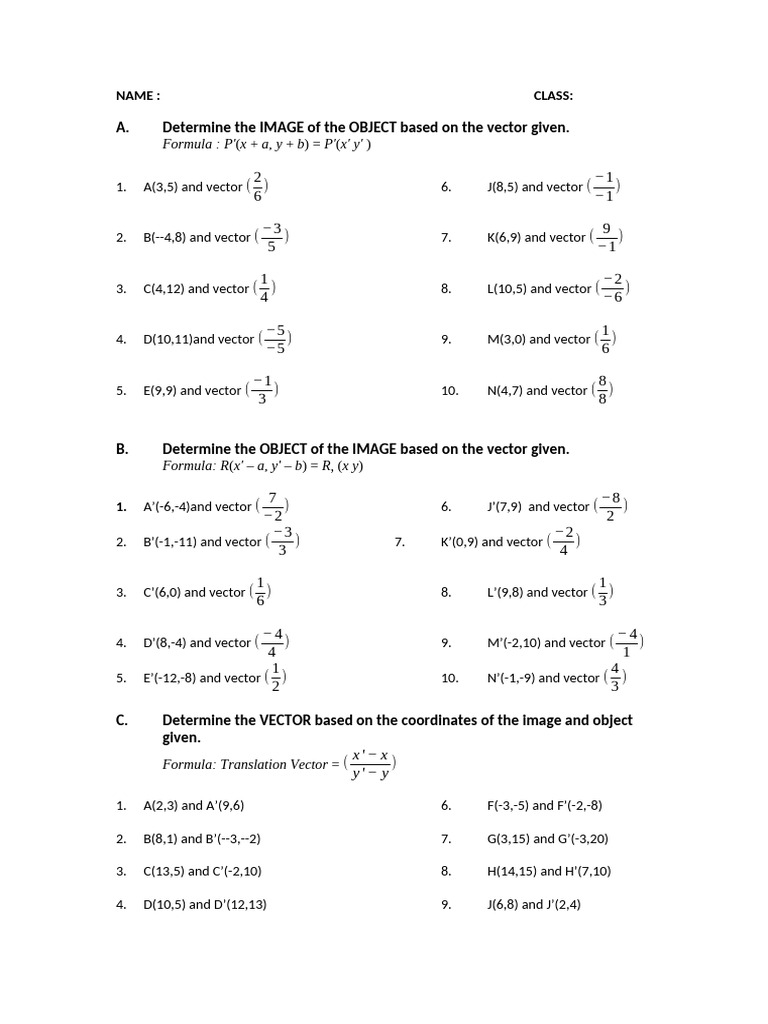 Exercise Translation Simplified | PDF