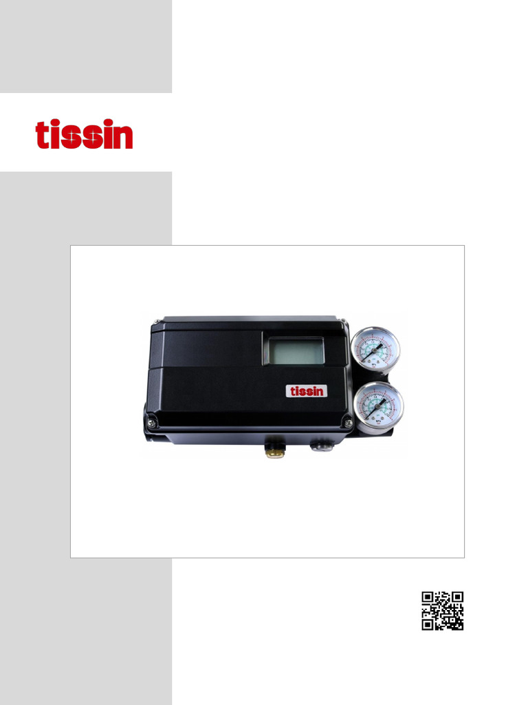 Tissin Positioner TS700-manual e | PDF | Valve | Actuator