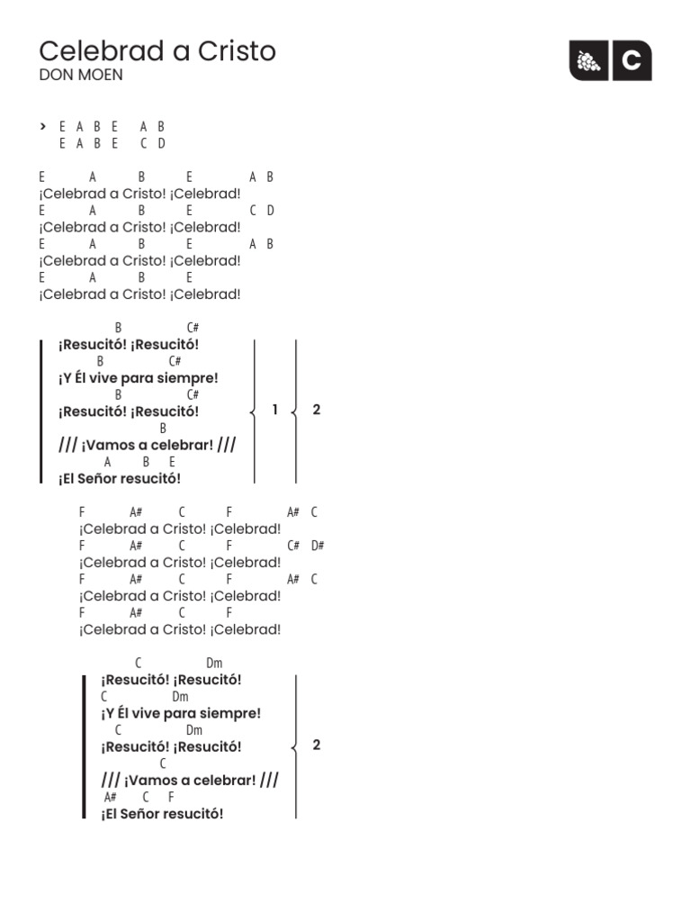 Celebrad A Cristo | PDF