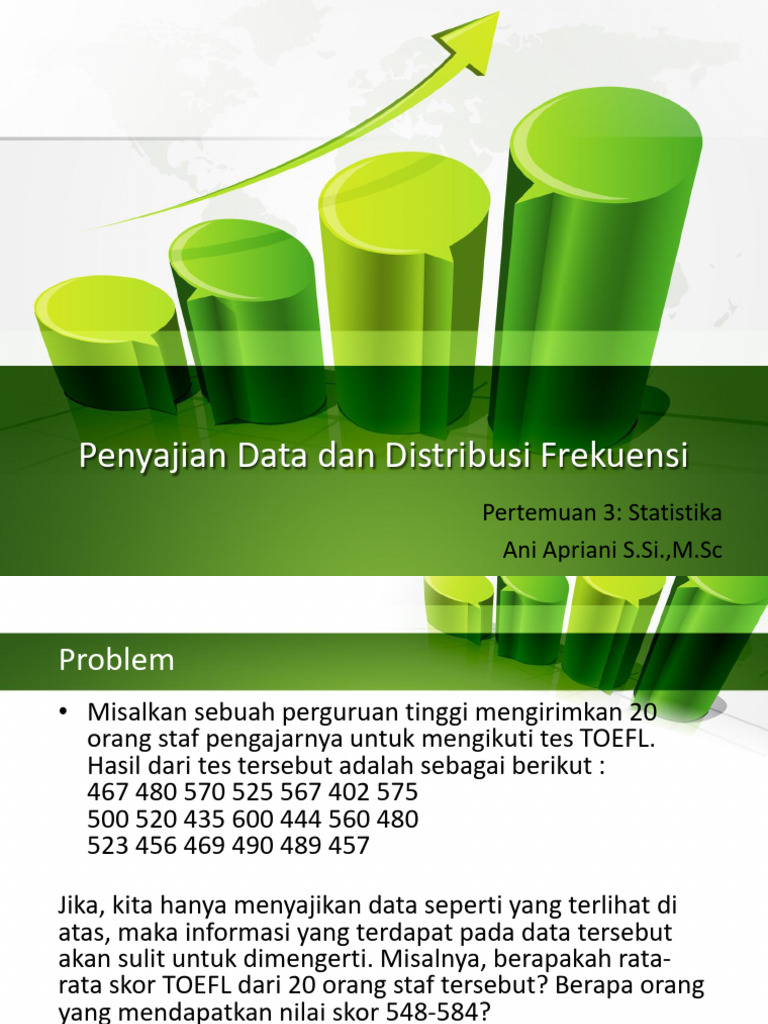 Penyajian Data dan Distribusi Frekuensi | PDF