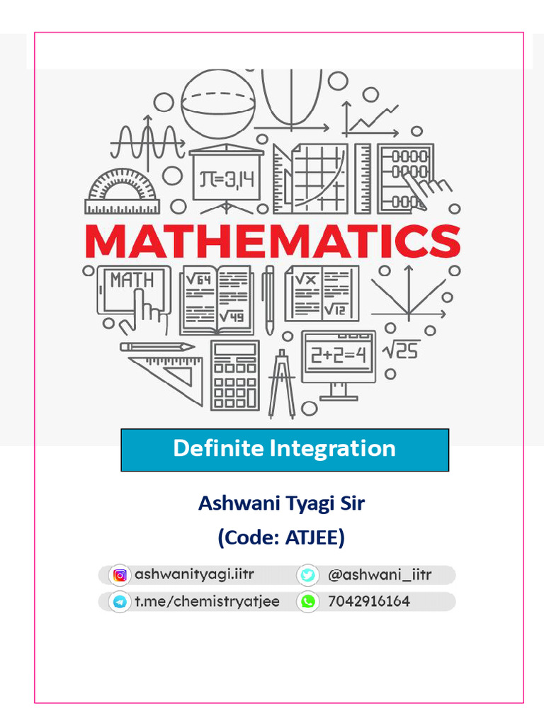 Definite Integration | PDF