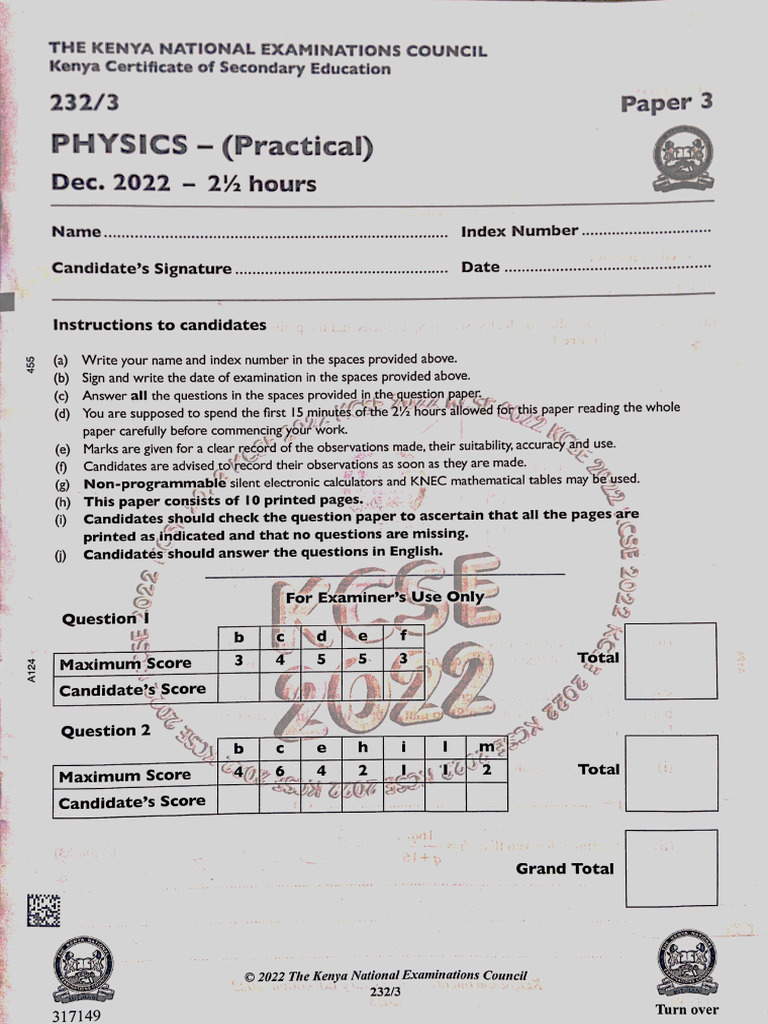 Physics p3 | PDF