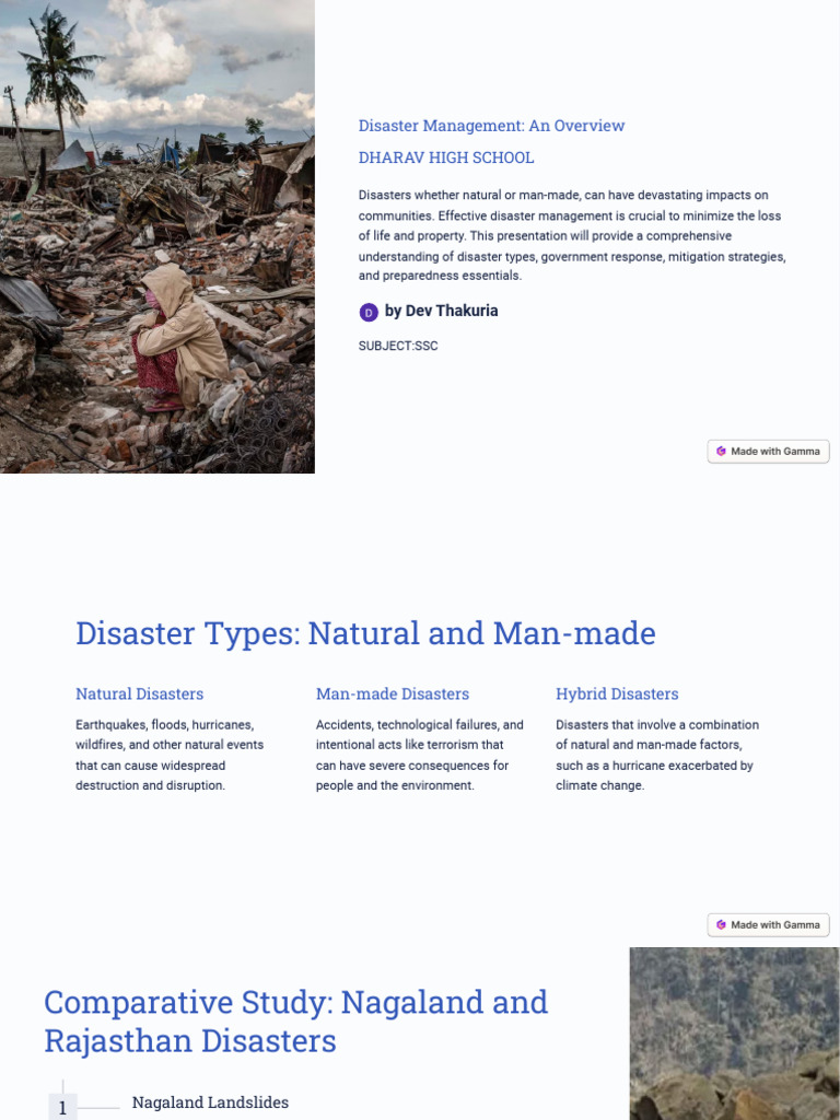 Disaster-Management-An-Overview | PDF