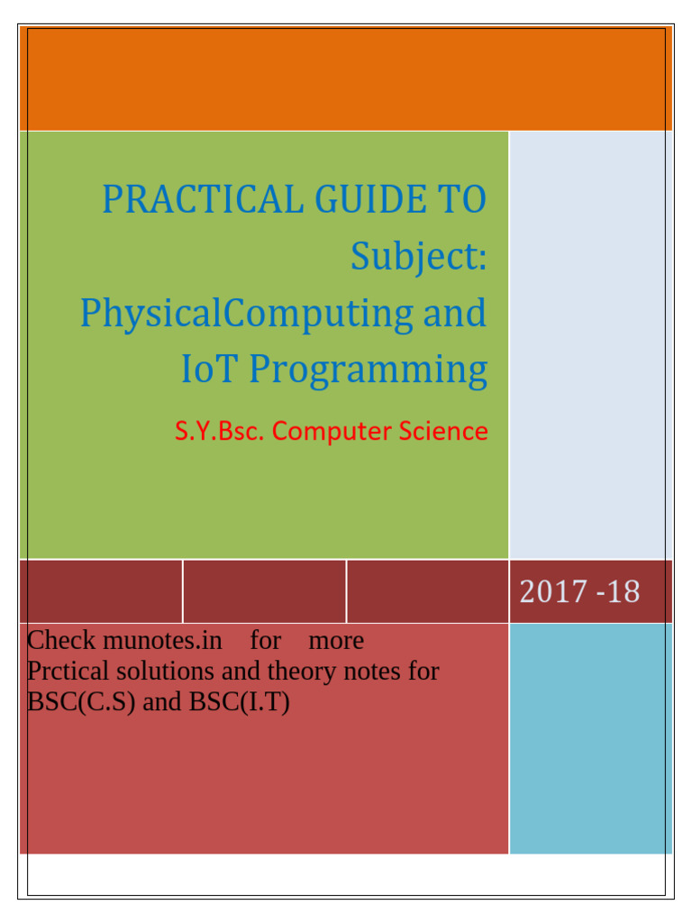PC&IOT Journal (Munotes - In) | PDF
