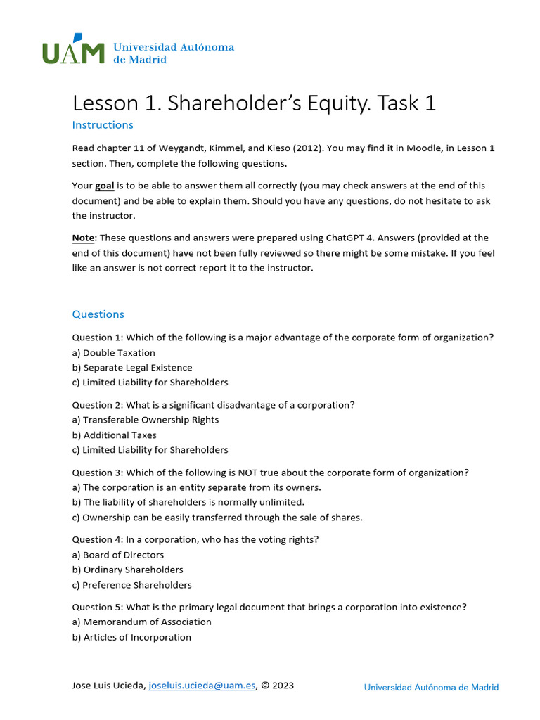 lesson 1 task 1 | PDF