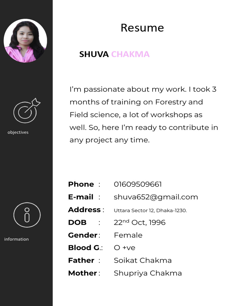 Shuva Chakma Resume | PDF