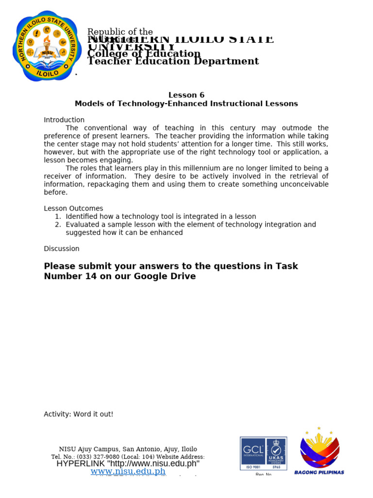 2024-25 Module 3 - Lesson 6 | PDF