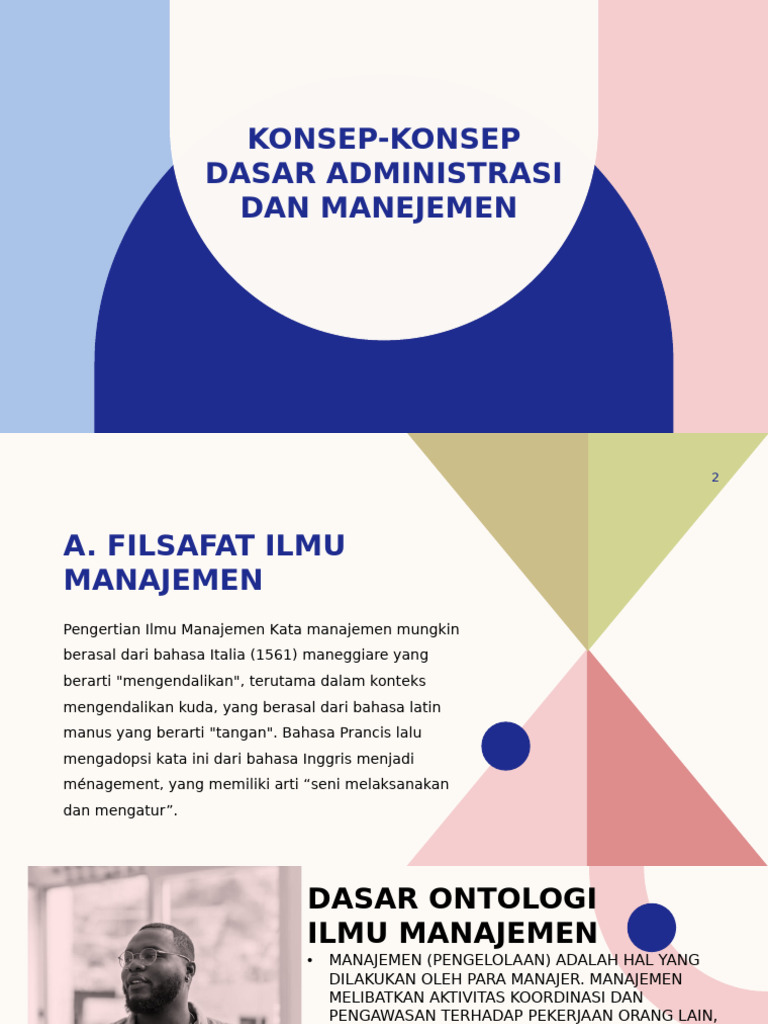 Konsep-Konsep Dasar Administrasi Dan Manejemen | PDF