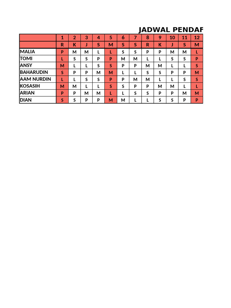 Jadwal Juni 2022 | PDF