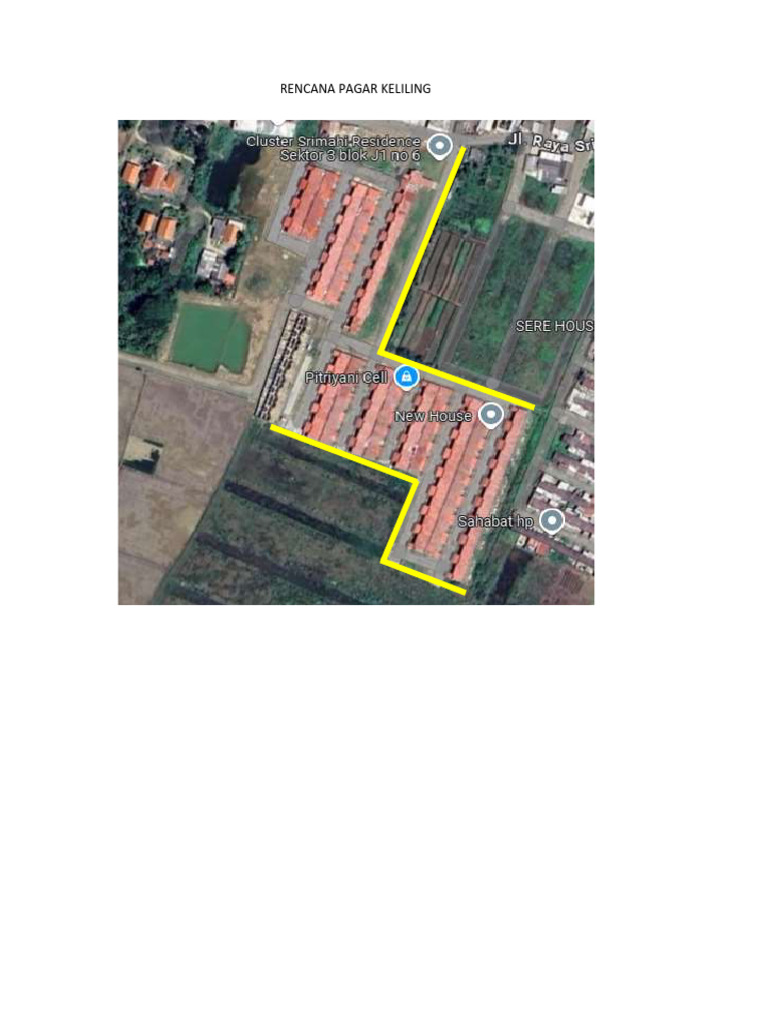 Rencana Pagar Keliling | PDF