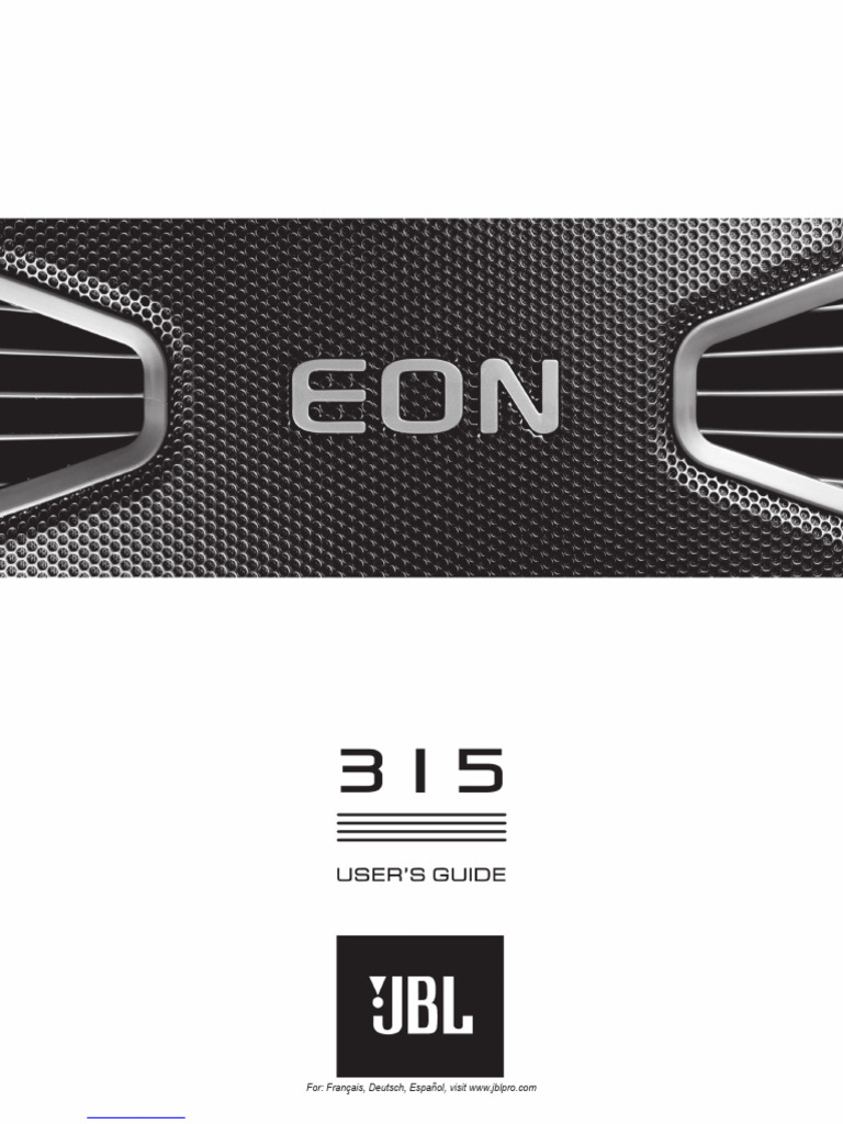 eon_315 manual | PDF