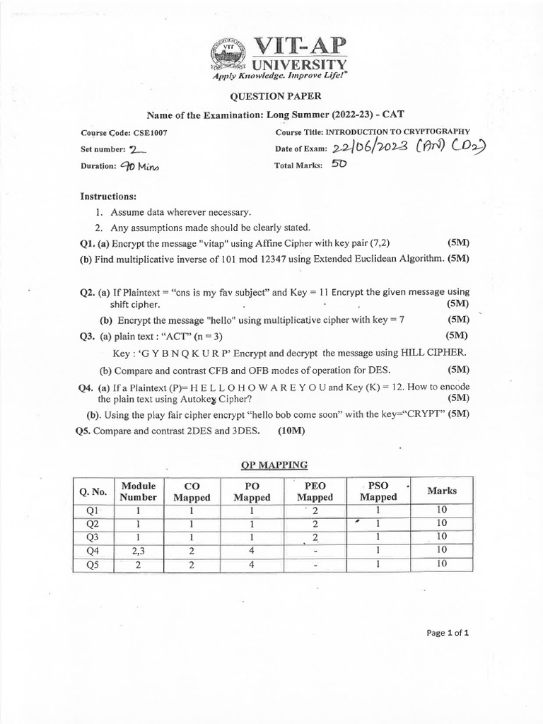 CSE1007 | PDF