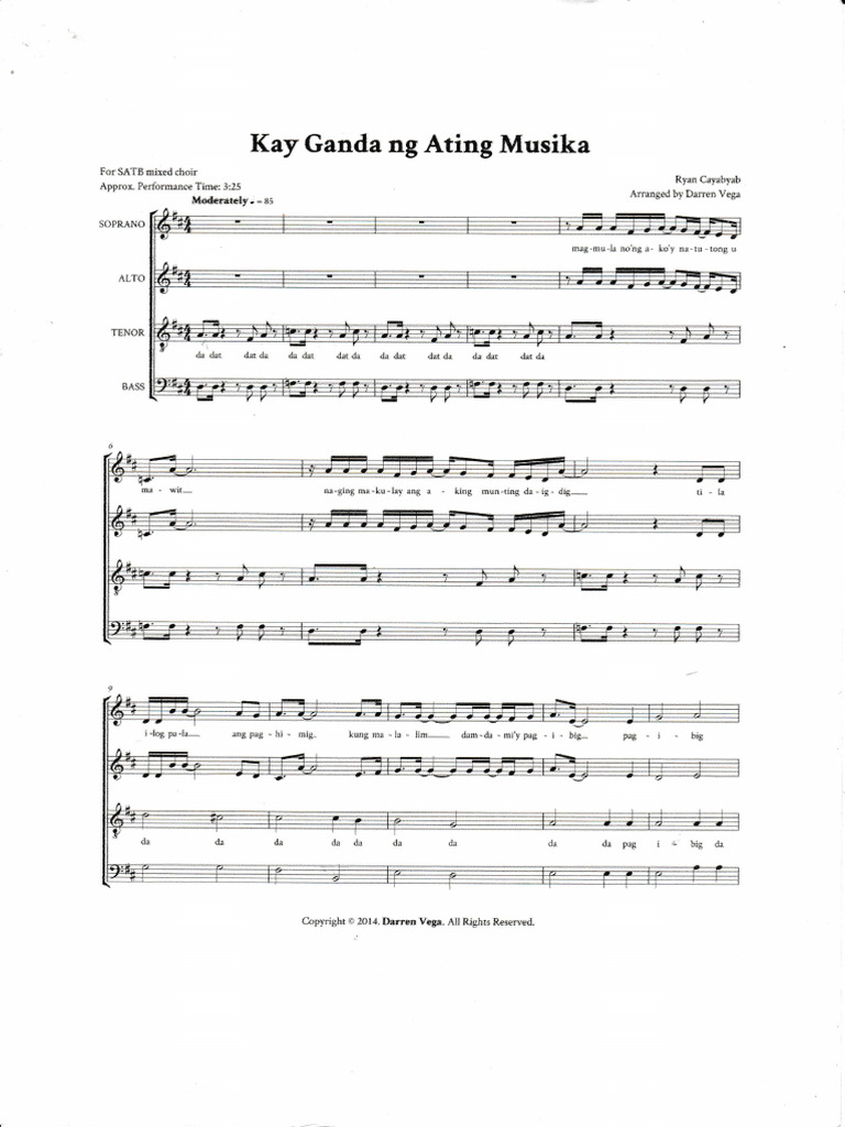 Kay Ganda NG Ating Musika 12 | PDF