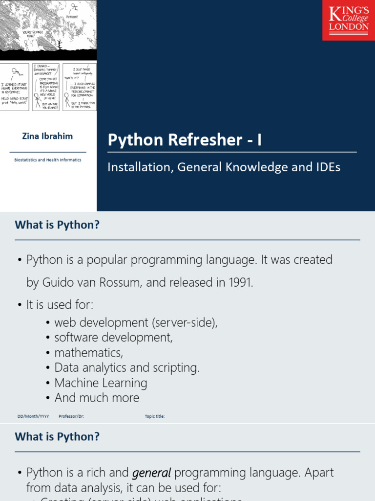 Python 1 | PDF