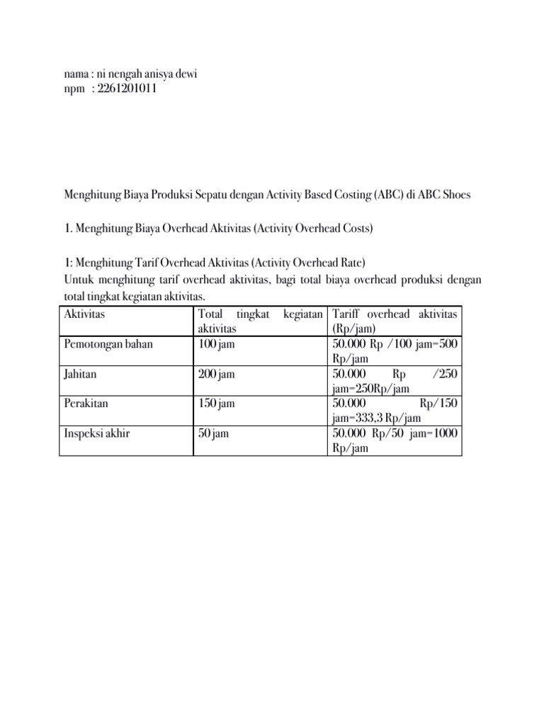 Manajemen Akutansi Tgs 2 | PDF