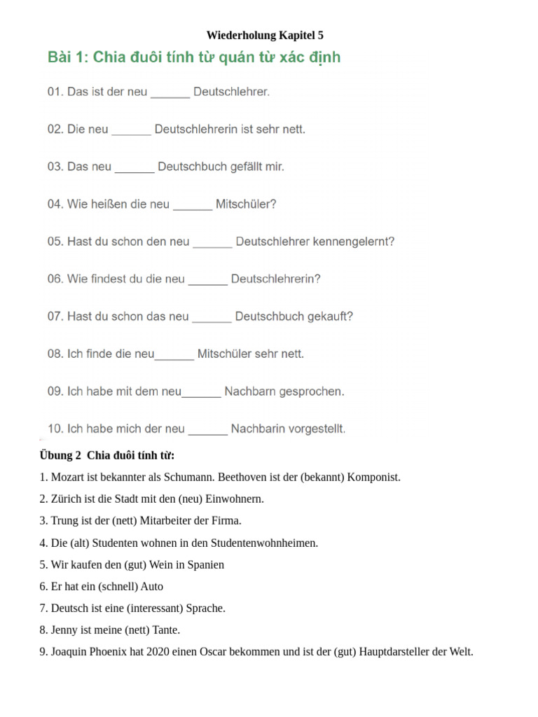 Wiederholung Kap 5 | PDF