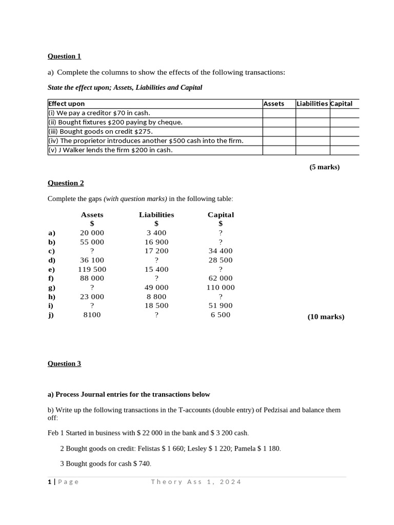 Practice Question | PDF | Credit | Finance & Money Management