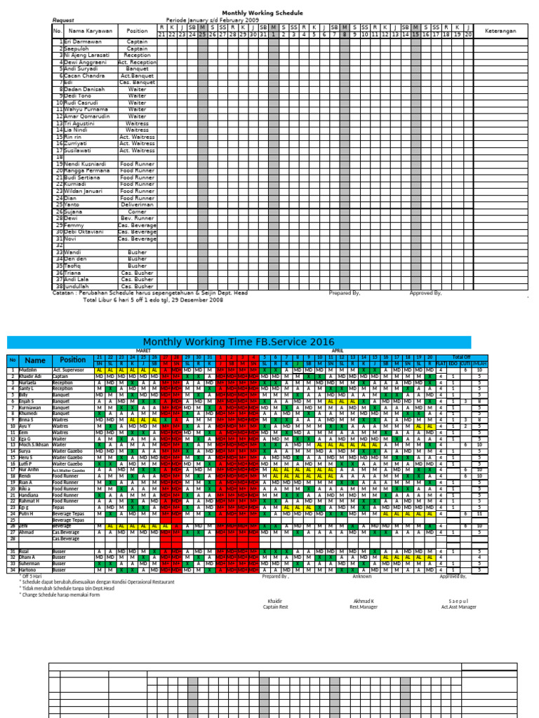Schedule Housekeeping Guns | PDF
