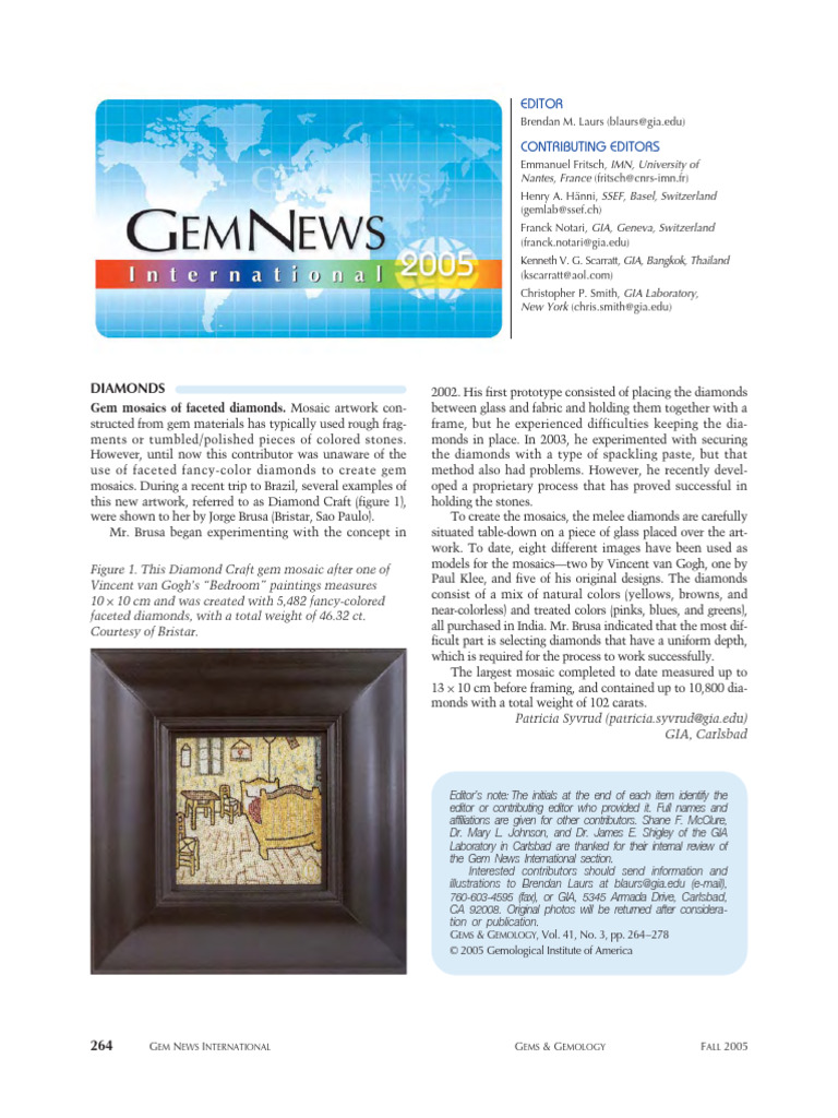 Fall 2005 Gems Gemology Gem News International | PDF