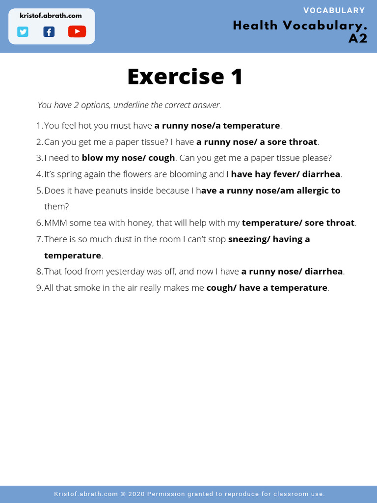 Level 1 Example Worksheets | PDF