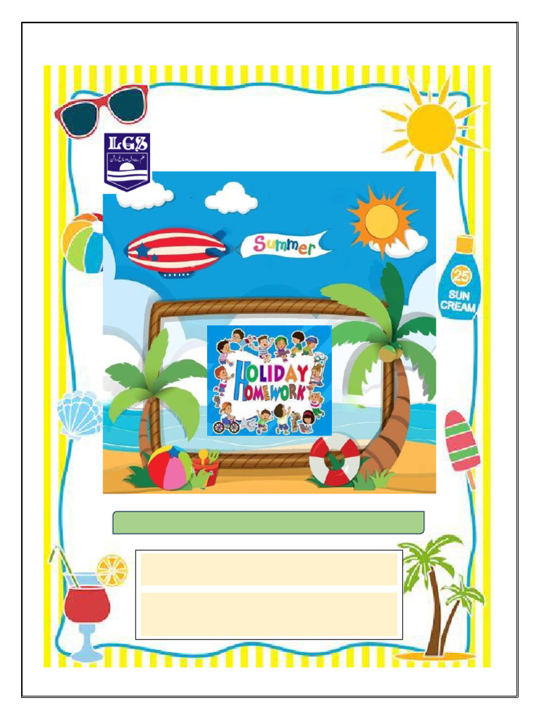 2024 VII-Math Holiday Homework | PDF