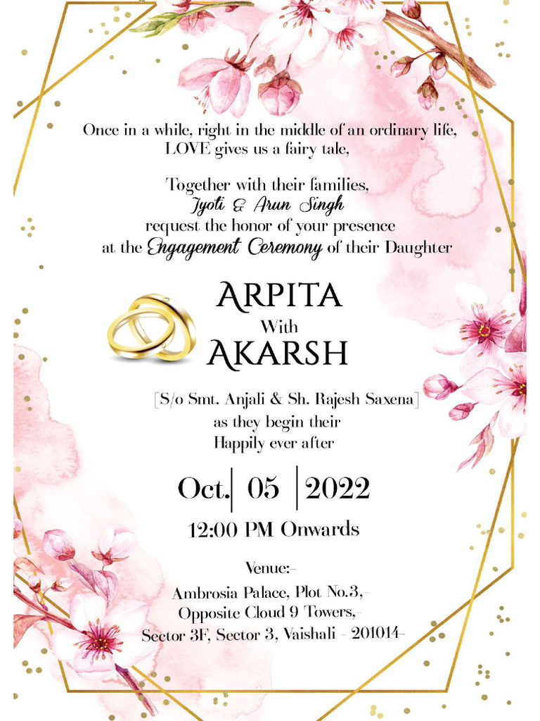 Invitation Sample | PDF