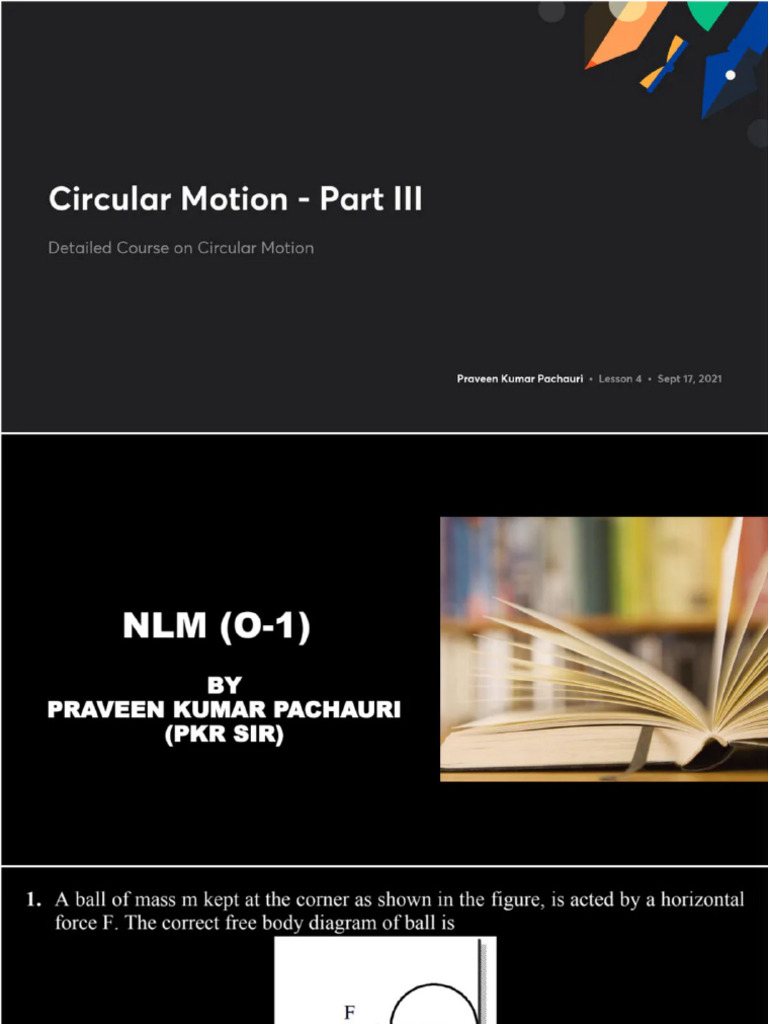 Circular Motion Part III With Anno | PDF