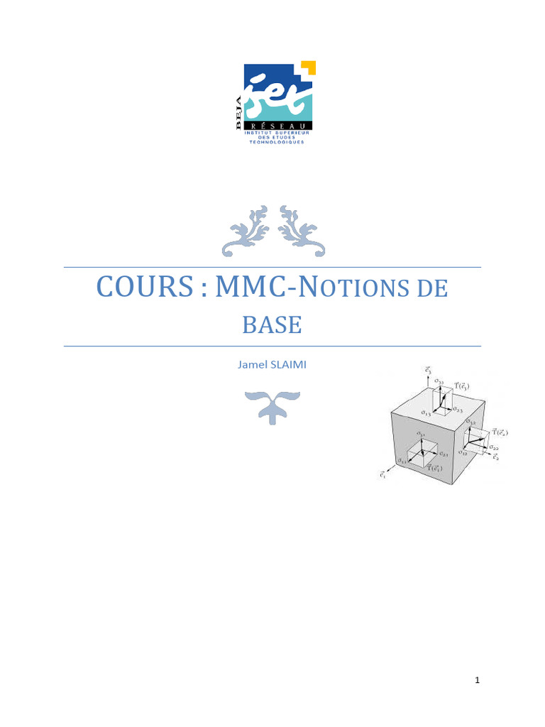MMC-Notions de Base | PDF