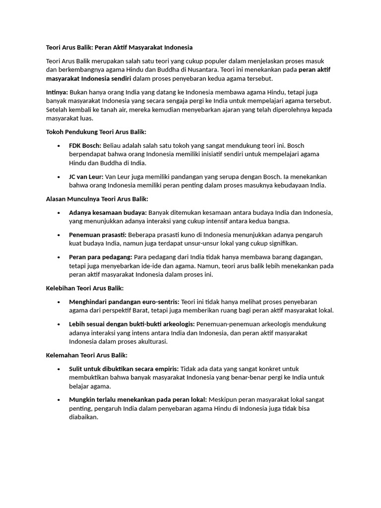 TUGAS SEJARAH Dan BHS INDO POPI | PDF