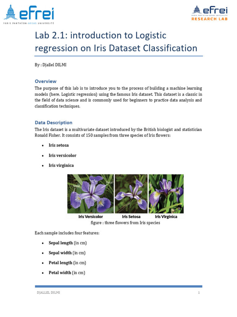 Classification With LR and KNN Lab | PDF