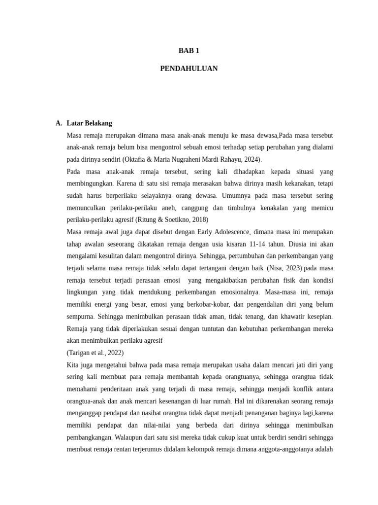 BAB 1 Revisi | PDF