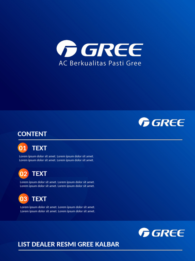 Template PPT Gree Rev.3 | PDF