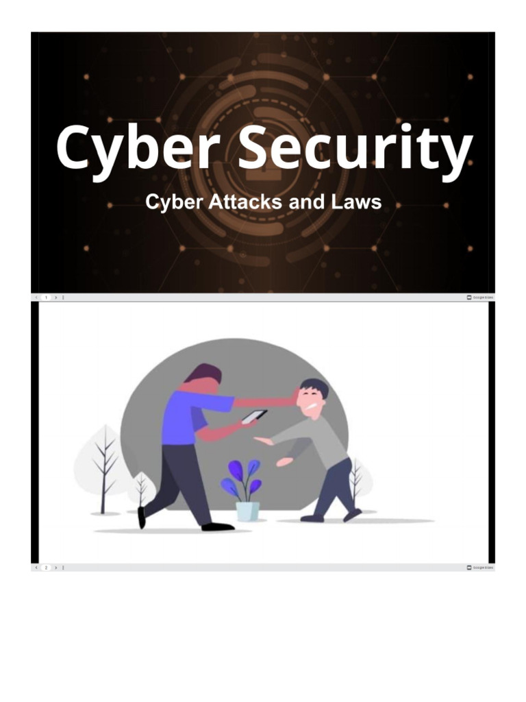 Chapter3 - Cyber Attacks and Laws | PDF