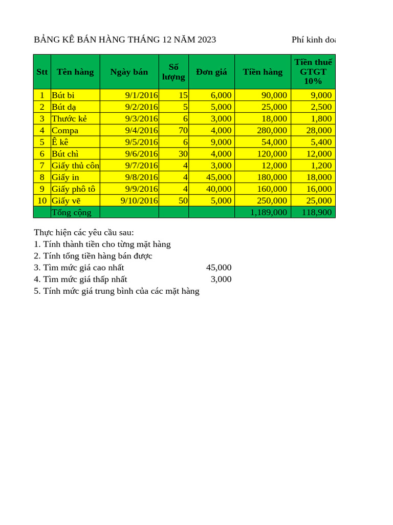 Bai thuc hanh 3 | PDF