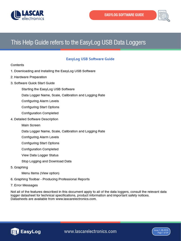 easylog-software-guide | PDF
