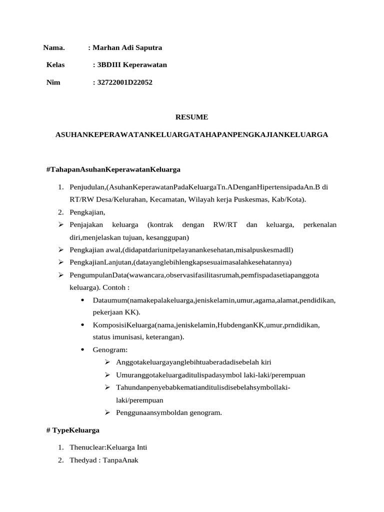 RESUME - Marhan Adi Saputra | PDF