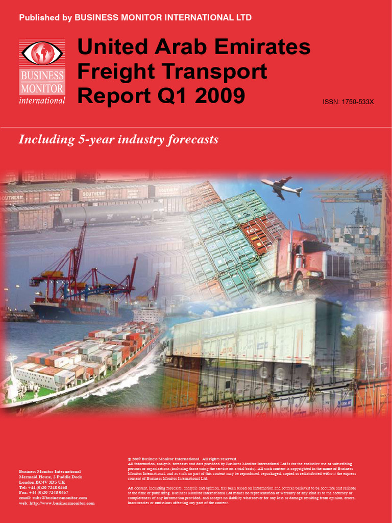 BMI UAE Freight Transport Sector Report Q109 | PDF