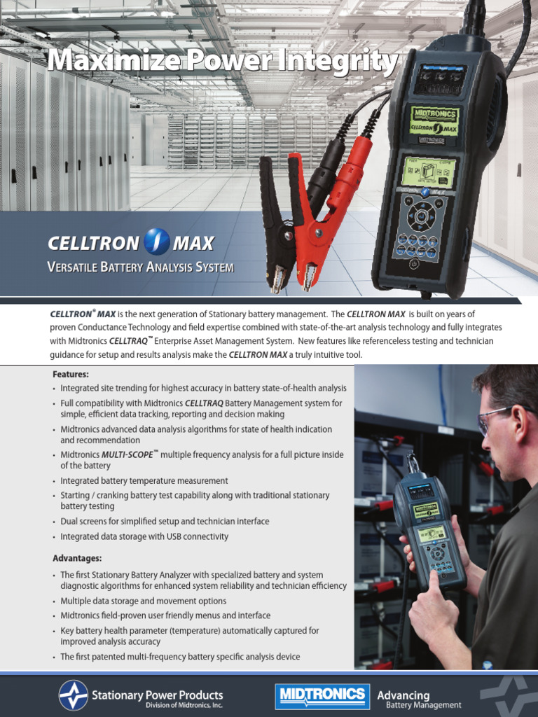 Midtronics Celltron Max Pse en | PDF