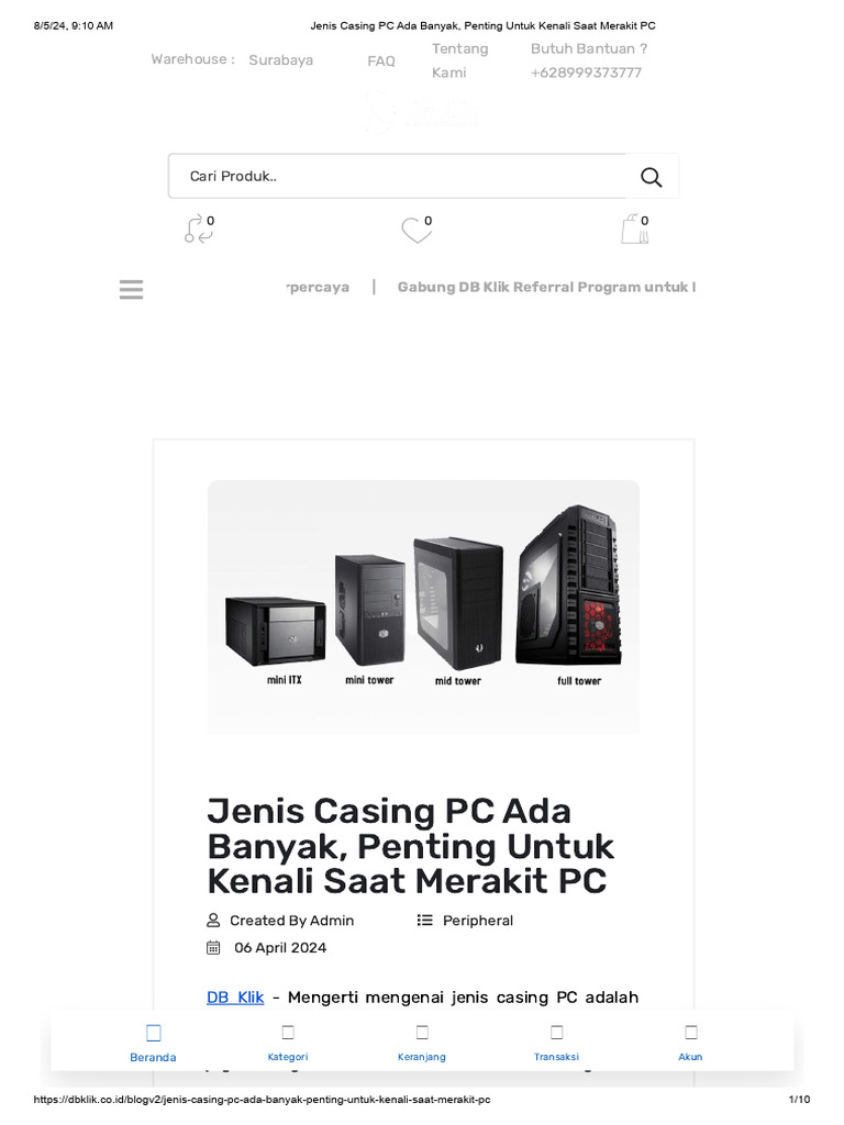Jenis Casing | PDF