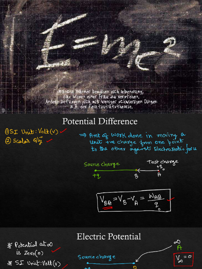 Chap 2 Potential & Capacitance | PDF