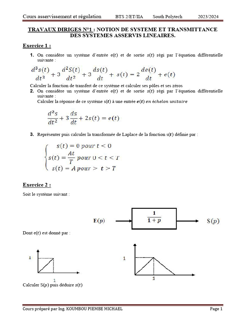 TD N°1 SAL 2025 | PDF