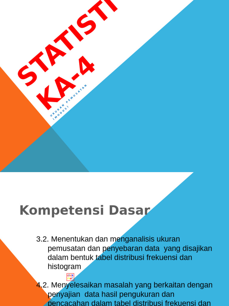 Statistika Modus | PDF