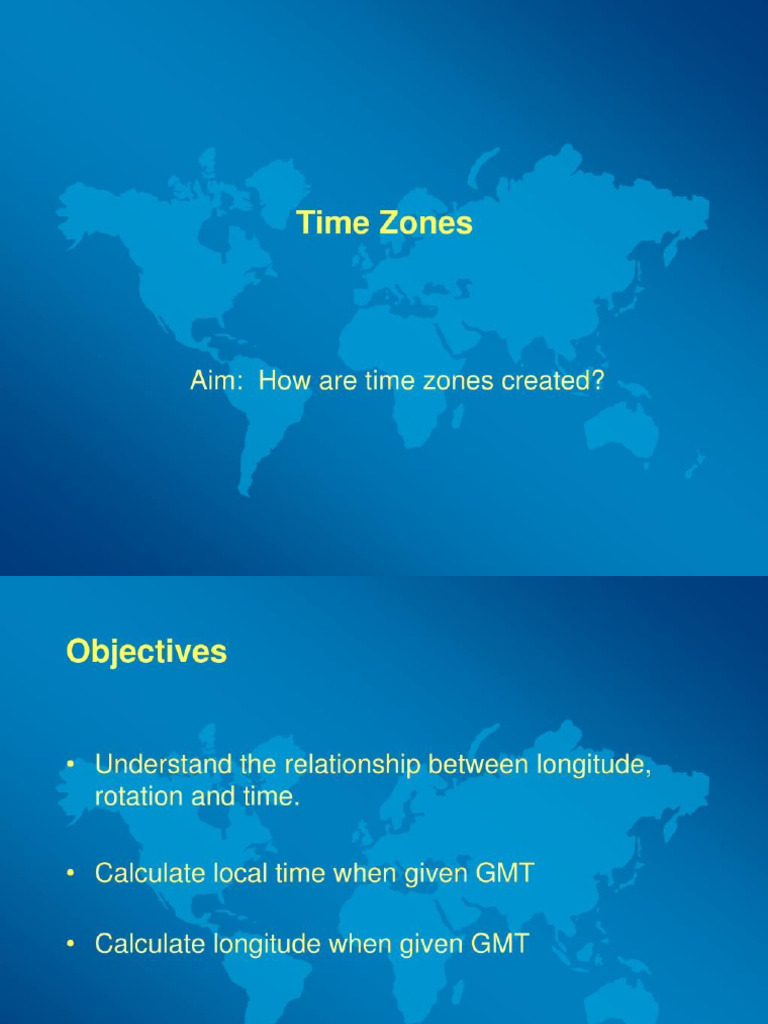 CALCULATING LOCAL TIME AND LONGITUDE | PDF