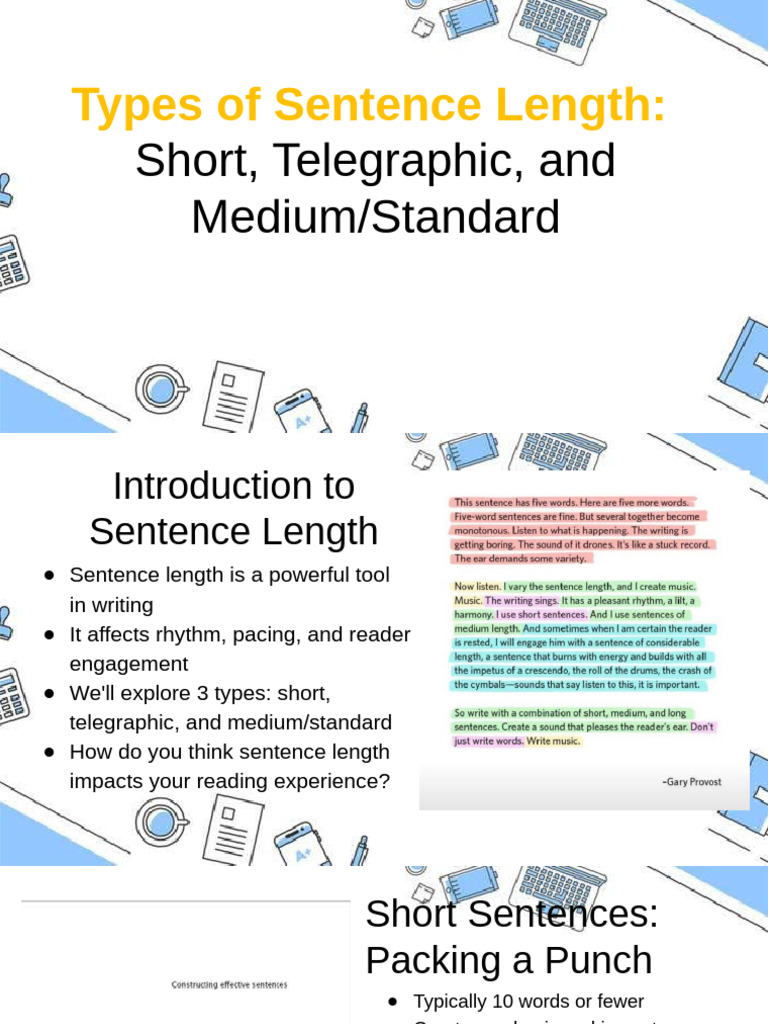 Types of Sentence Length | PDF