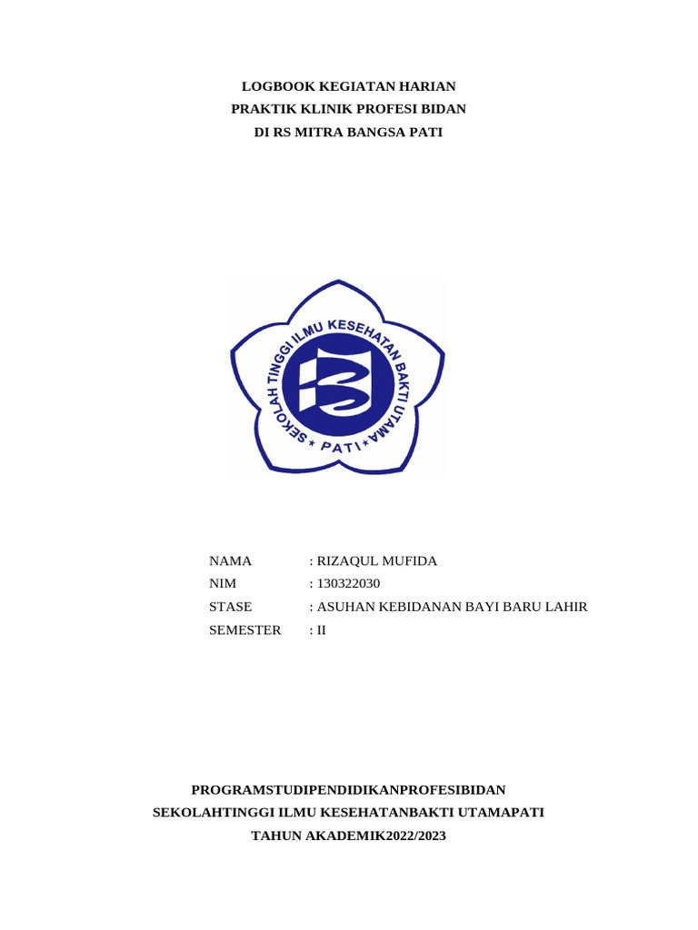 Logbook BBL | PDF