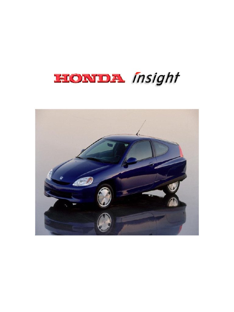 Honda Insight En-Print | PDF