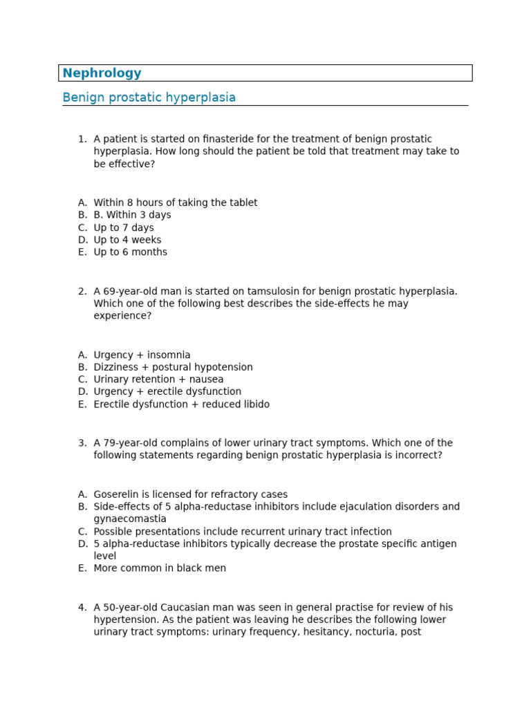 Nephrology 001 Anmpppp | PDF