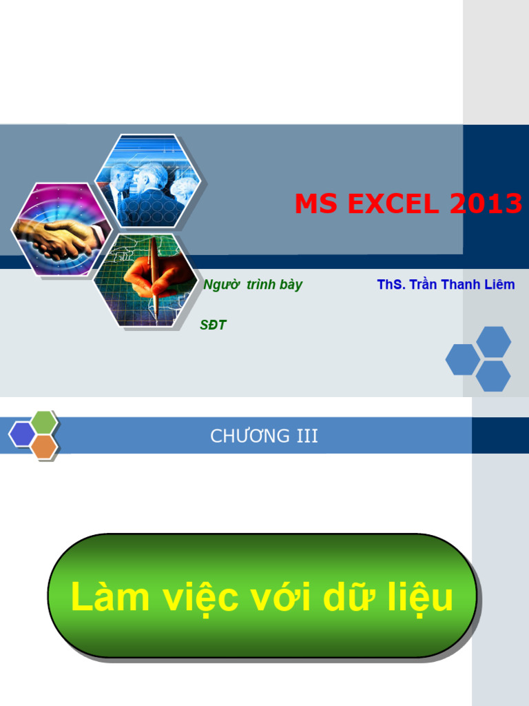 Excel Chuong 3 | PDF