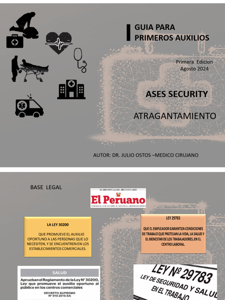 PAux. Atragantamiento | PDF